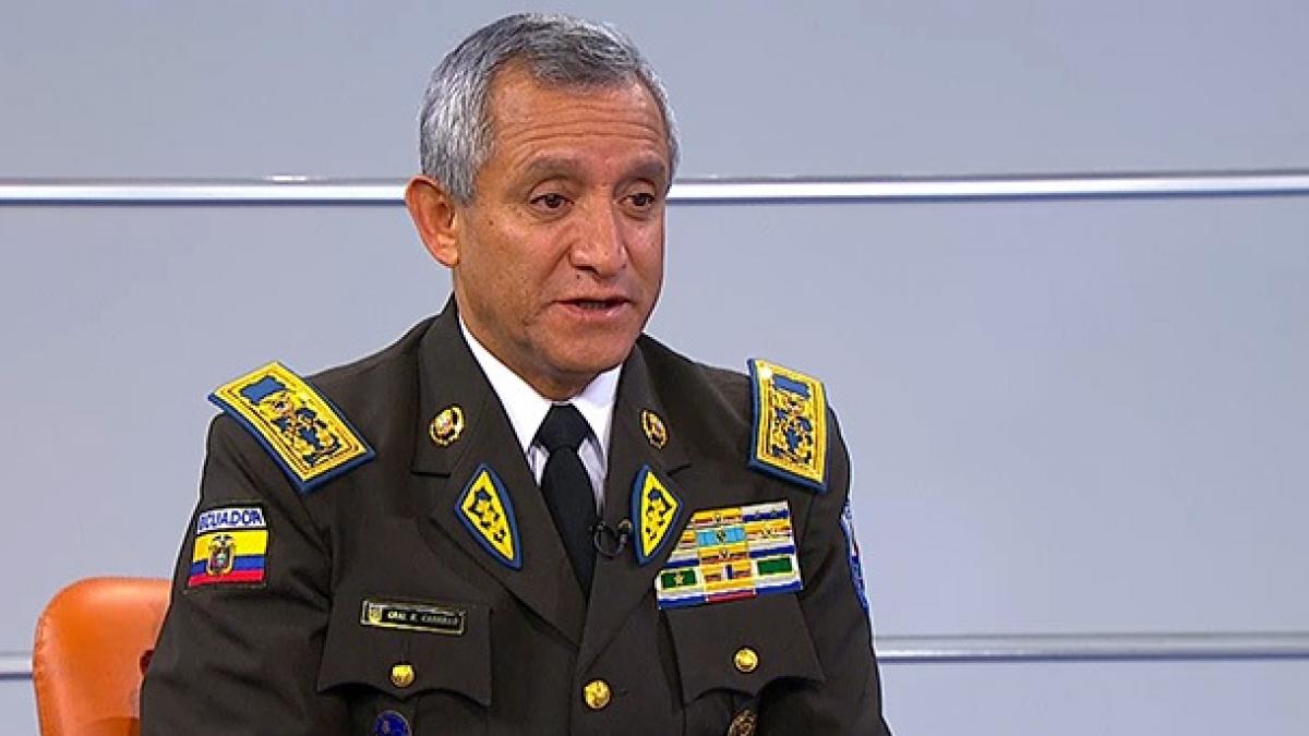 Patricio Carrillo, comandante general de la Policía Nacional