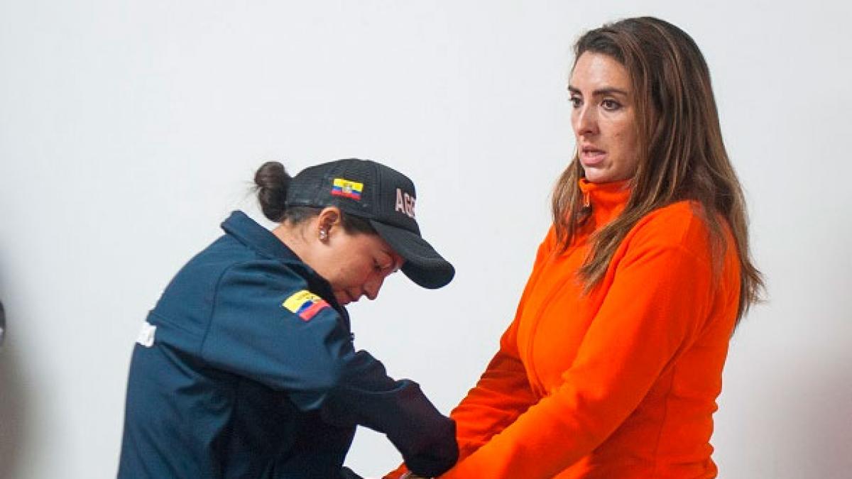 Quinto día de audiencia de juzgamiento en contra de María Sol Larrea