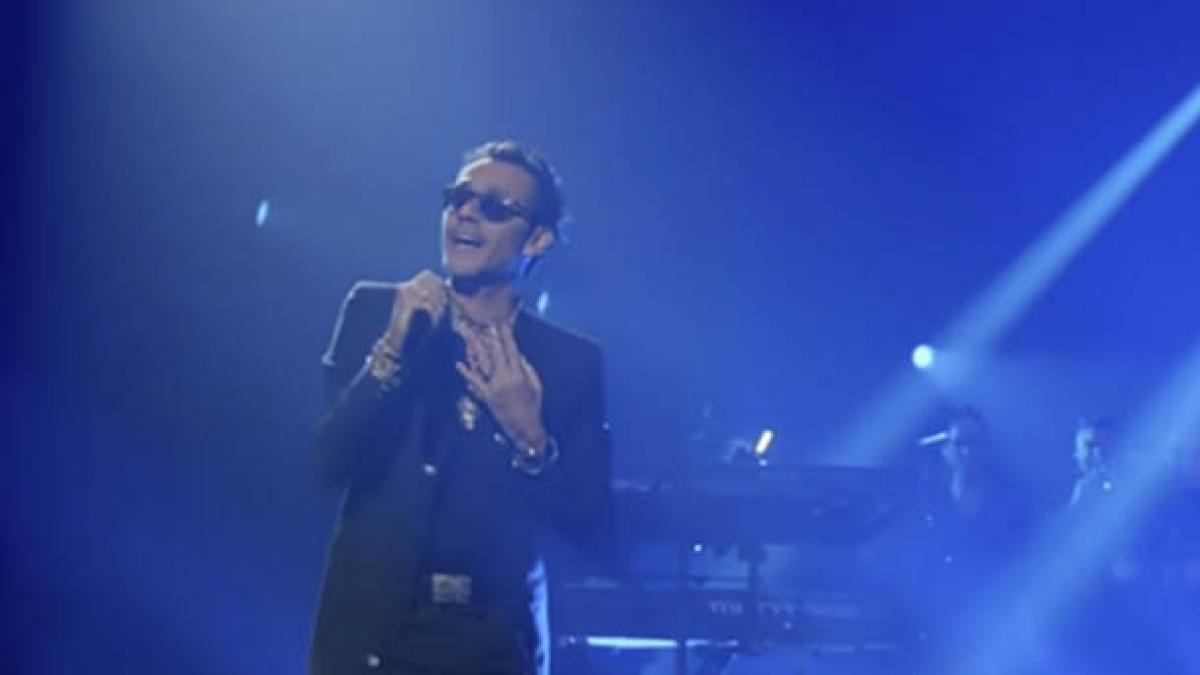 El concierto de Marc Anthony en Youtube es la primera tendencia musical