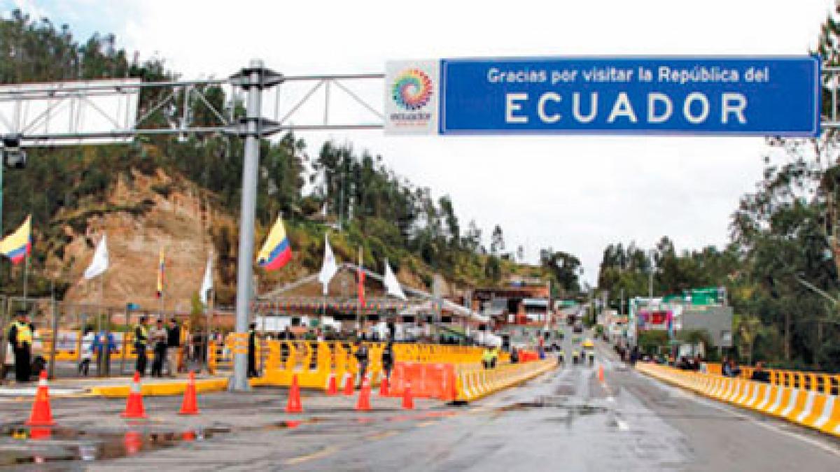 Ecuador y Colombia reabrirán su frontera terrestre el 1 de diciembre