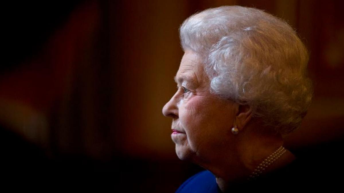 Esta fue la última foto de Isabel II en un acto oficial