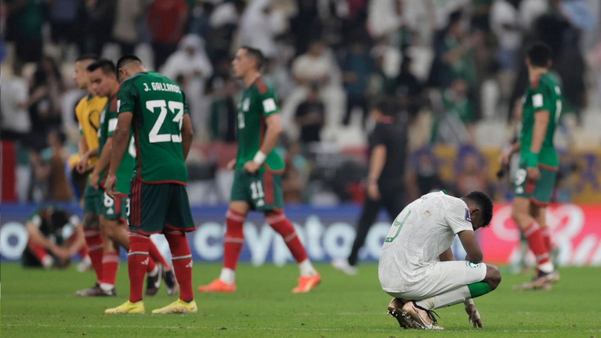 México muere en la orilla ante Arabia Saudita y se despide del Mundial