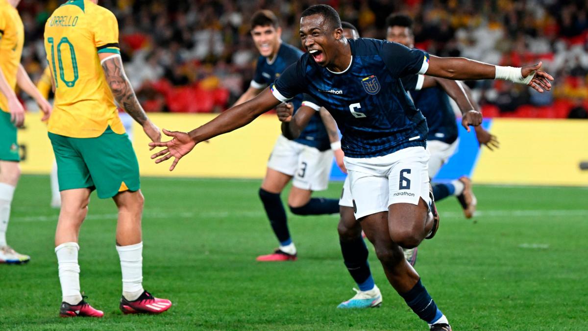 Ecuador consigue la revancha ante Australia; Pacho marcó su primer gol