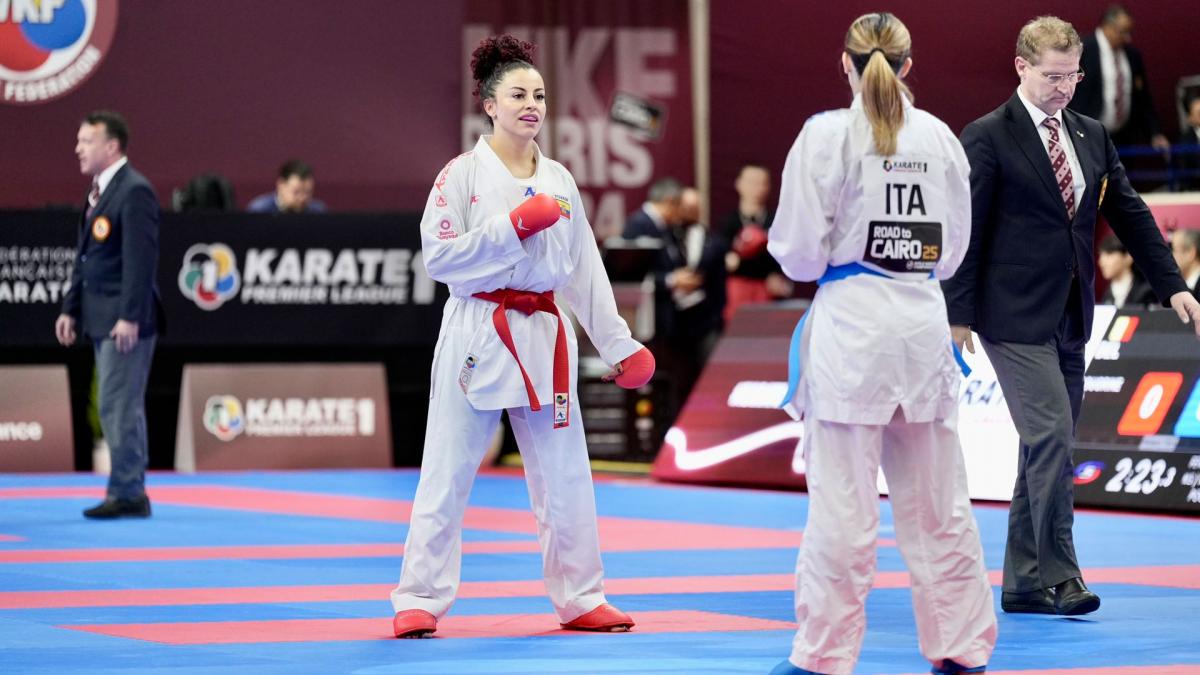 Jacqueline Factos en el top 5 del mundo en karate