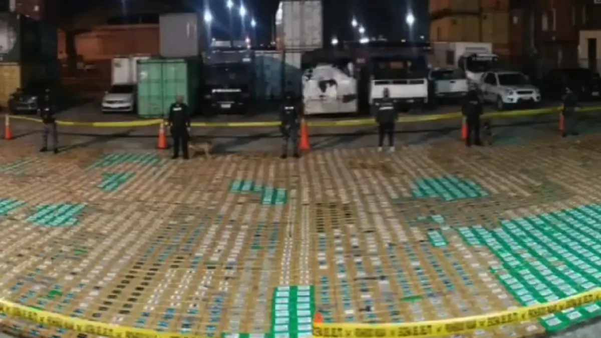 ¡Golpe al narcotráfico! Incautan seis toneladas de droga en puerto de ...