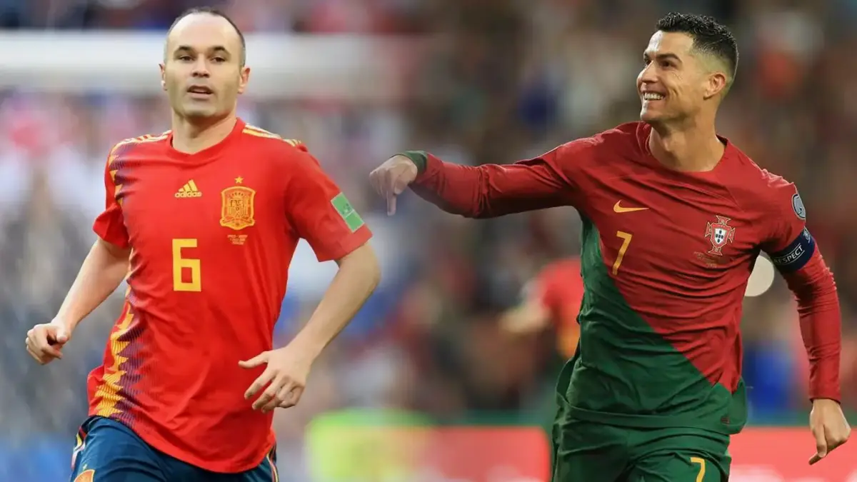 Cristiano Ronaldo y Andrés Iniesta, embajadores de la candidatura del ...