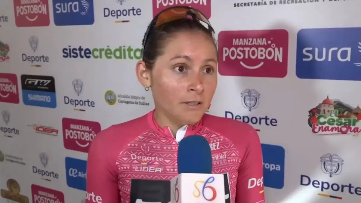 La ecuatoriana Esther Galarza lidera la Vuelta a Colombia