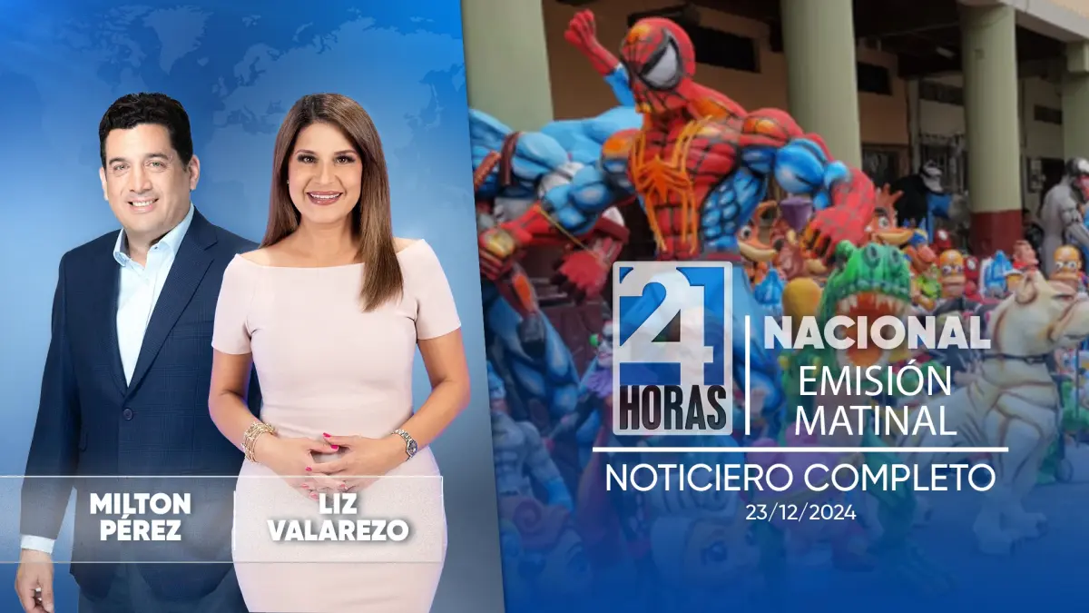 Noticiero de Ecuador (Emisión Matinal 23/12/2024)