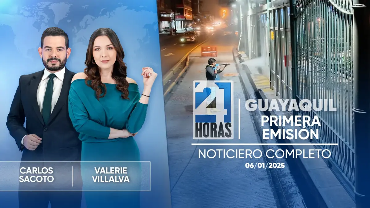 Noticiero de Guayaquil (Primera Emisión 06/01/2025)