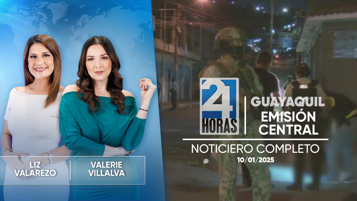 Noticiero de Guayaquil (Emisión Central 10/01/2025)