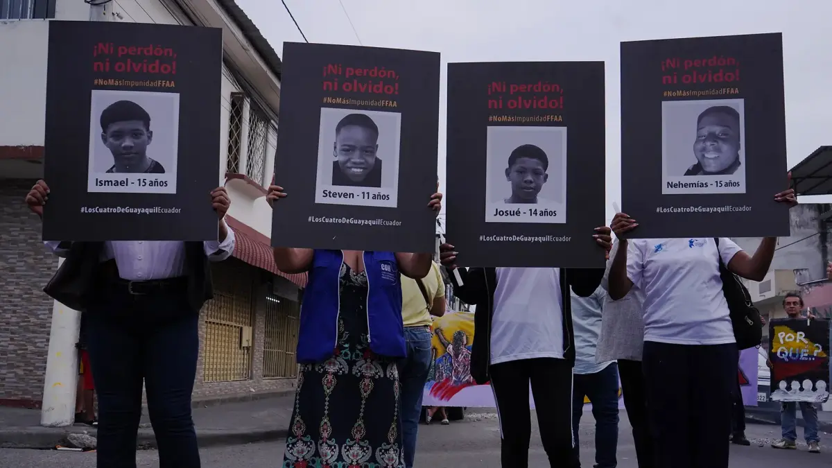 Caso 4 de Guayaquil: 16 militares permanecerán en prisión