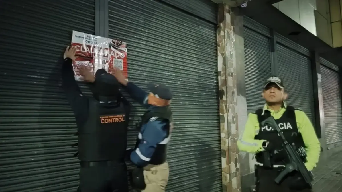 Centro de tolerancia ilegal fue clausurado en el sur de Quito