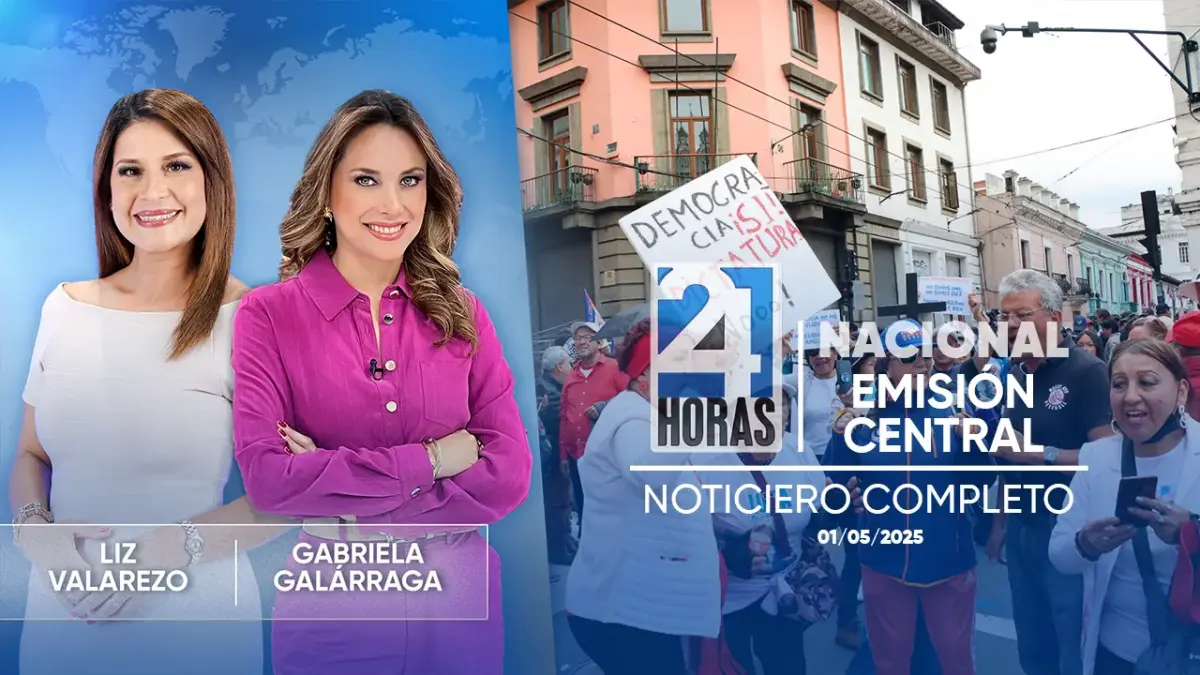 Noticiero de Ecuador (Emisión Central 01/05/2025)