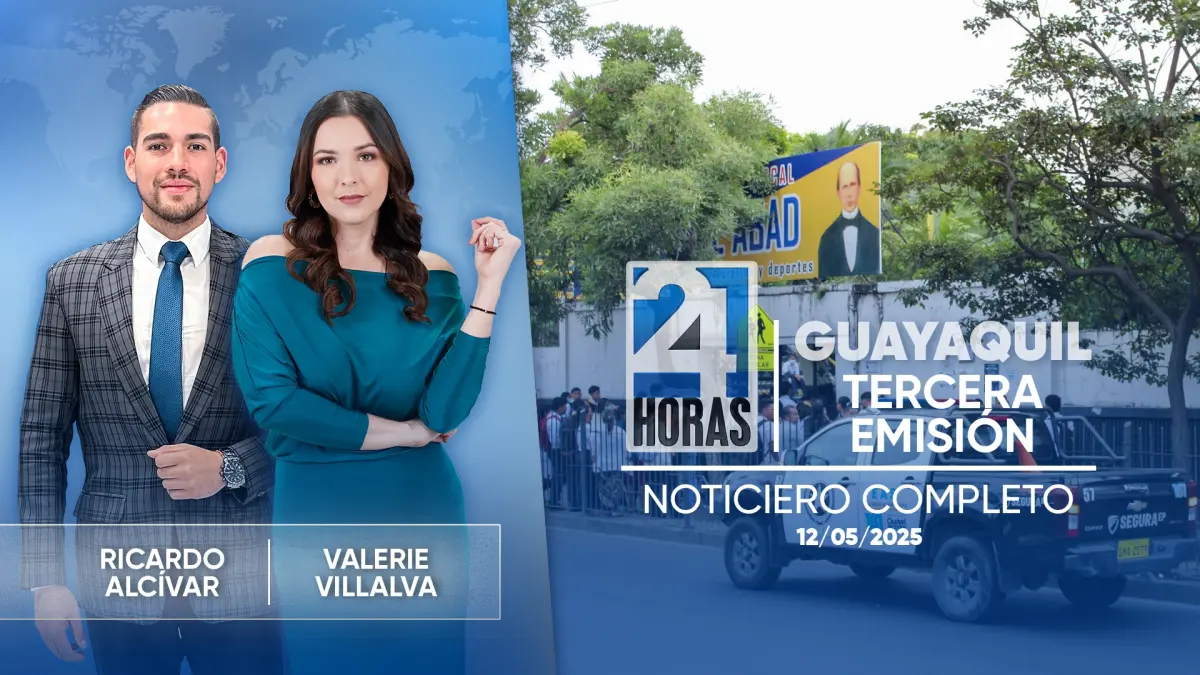Noticiero de Guayaquil (Tercera Emisión 12/05/25)