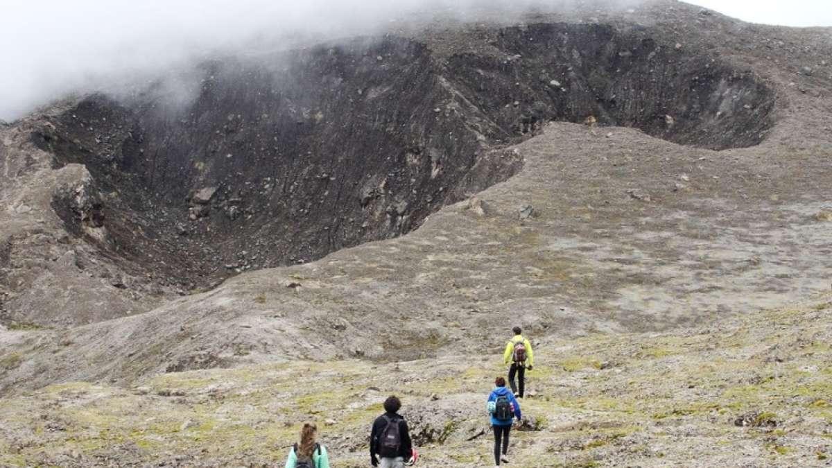 Este es el estado del volcán Guagua Pichincha; prohibido acceder al cráter