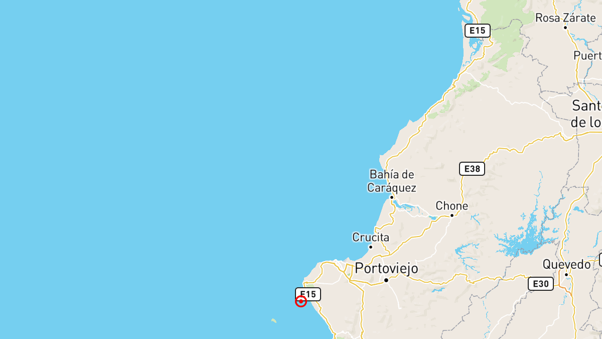 Cuatro sismos sacuden la provincia de Manabí desde el 13 al 14 de junio ...
