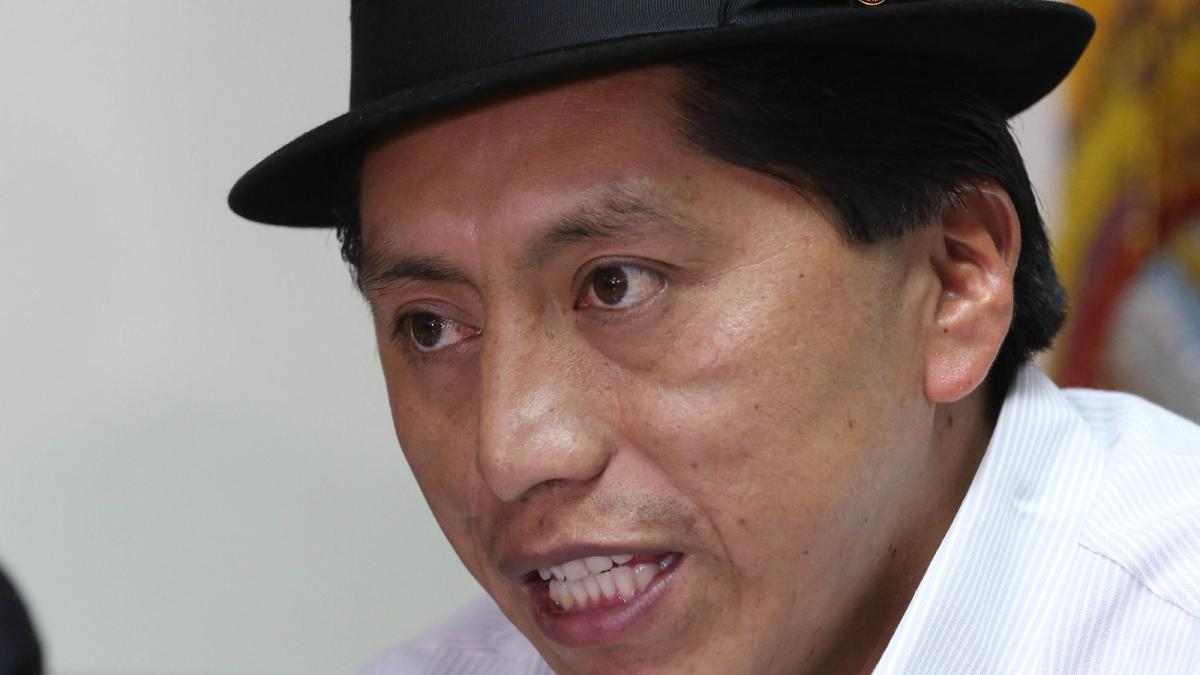 Conaie denuncia la 'retención' de su expresidente Humberto Cholango en ...