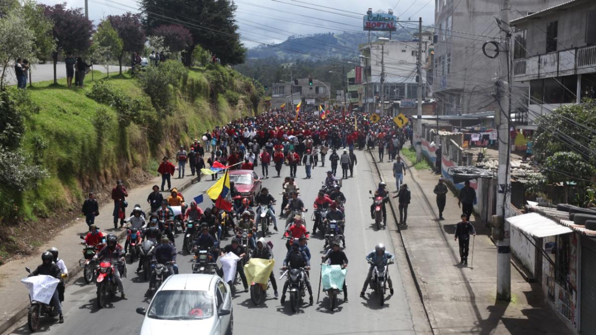 Pueblo Waranka convocó a una marcha pacífica y se sumó al paro ...