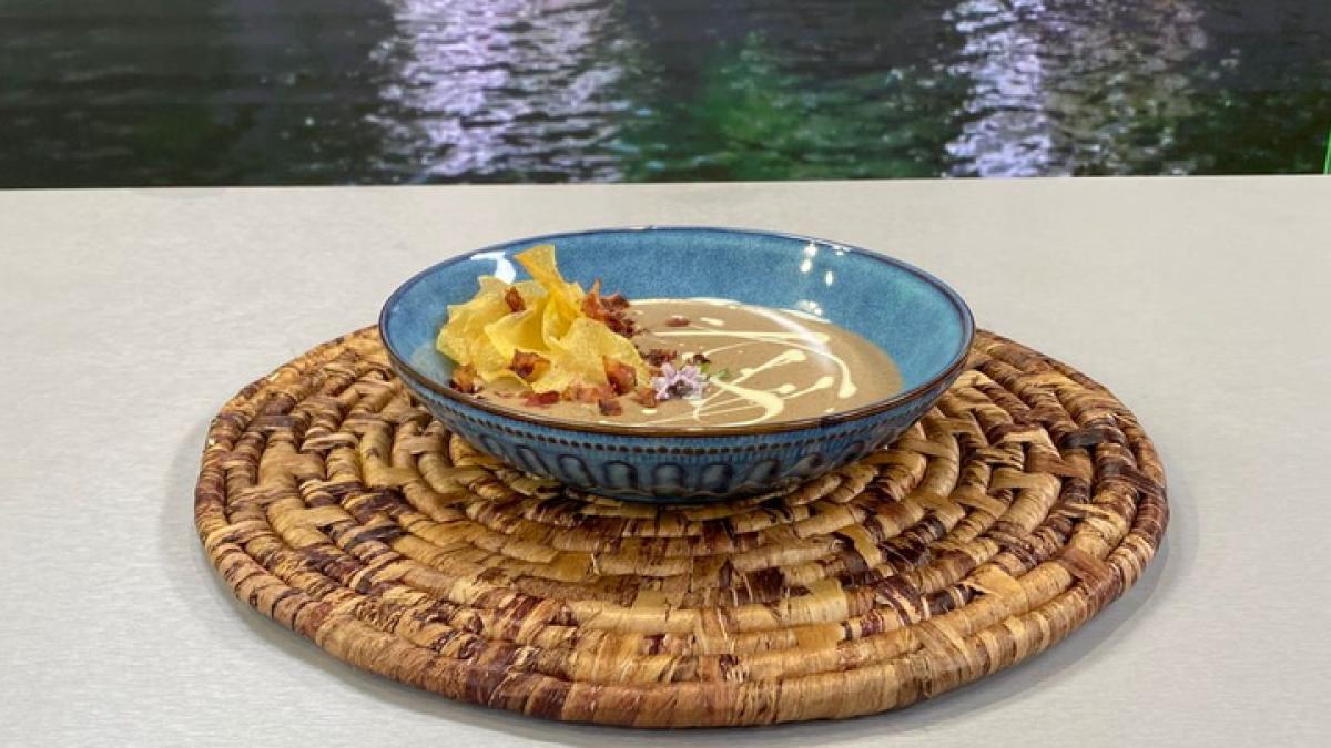 Crema de hongos, la receta de Cocinando esTAmañana