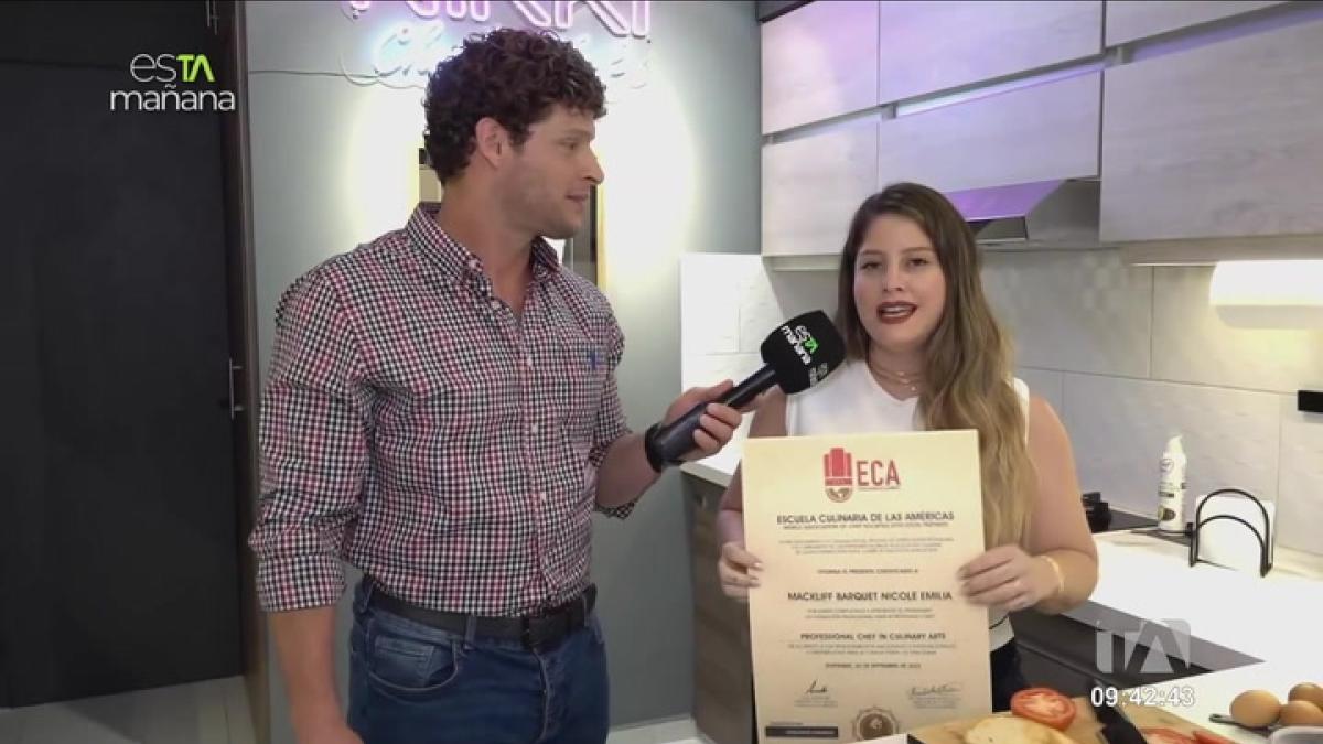 Nikki Mackliff, cantante, presentadora y ahora chef
