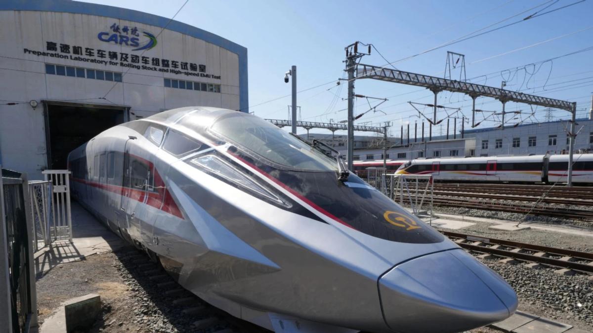 En China realizan las pruebas del tren bala CR450; el modelo más rápido ...