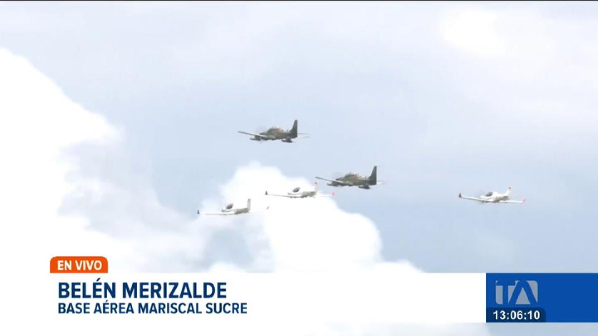 La Fuerza Aérea Ecuatoriana conmemora sus 105 años de creación
