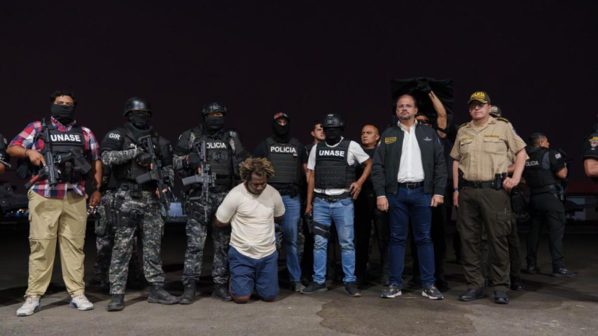 Alias 'Bob Marley',cabecilla de Los Chone killers, fue trasladado vía ...