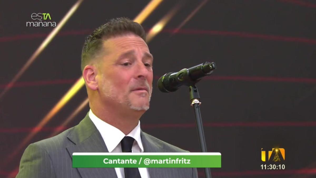 Martin Fritz le canta al amor y al desamor