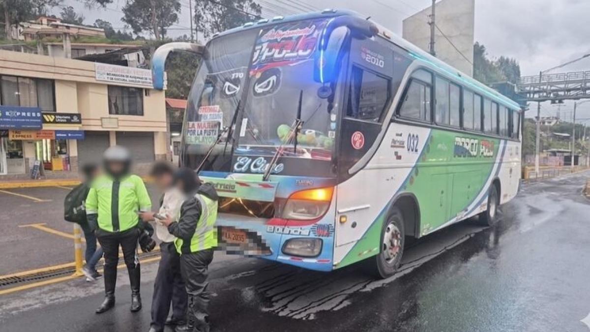 Quito: Conductor de bus que manejaba ebrio cumplirá 90 días de prisión