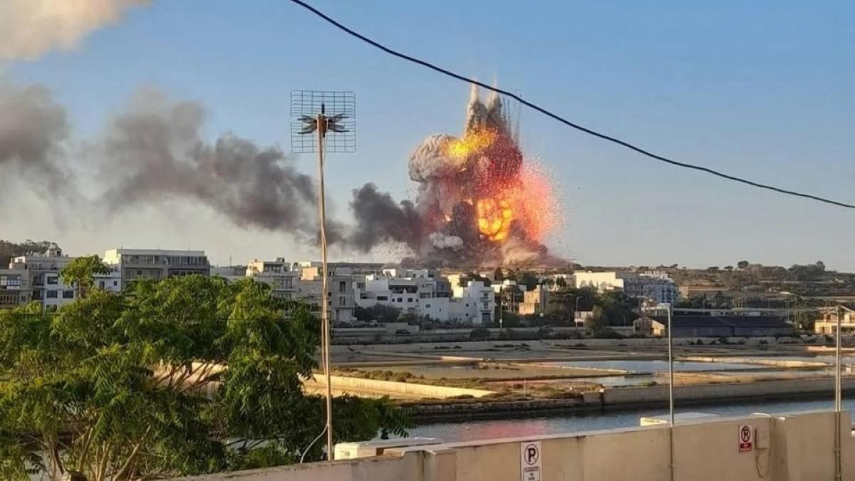 Explosión en fábrica de fuegos artificiales sacude Malta y deja daños ...